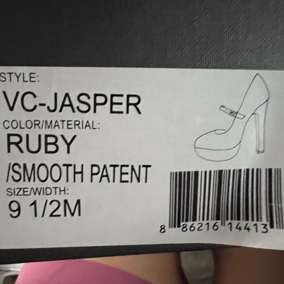 Vince Camuto | Shoes | Ruby Colored Mary Janes | Poshmark